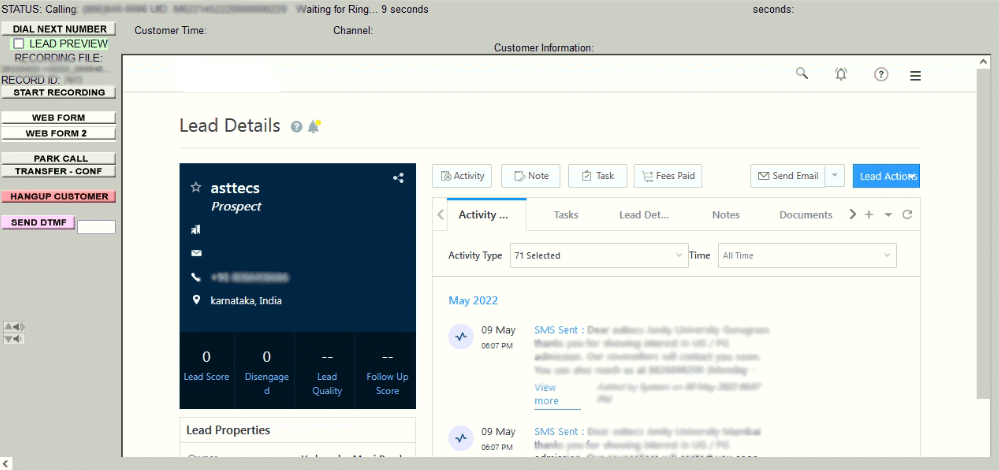 Installation Guide for Leadsquared | Open Source, Asterisk – Predictive ...