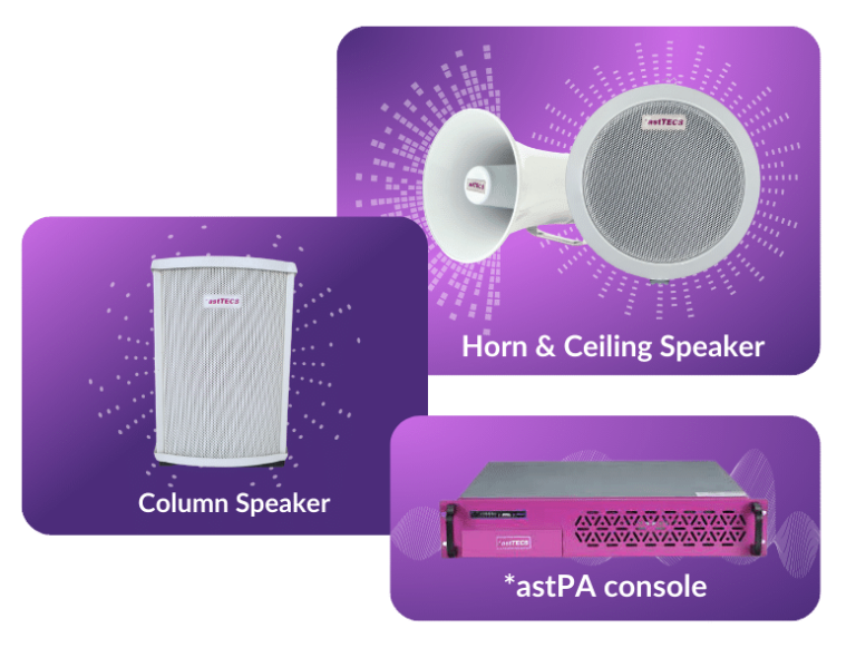 PA system solutions | IP network PA system | IP PA speaker system